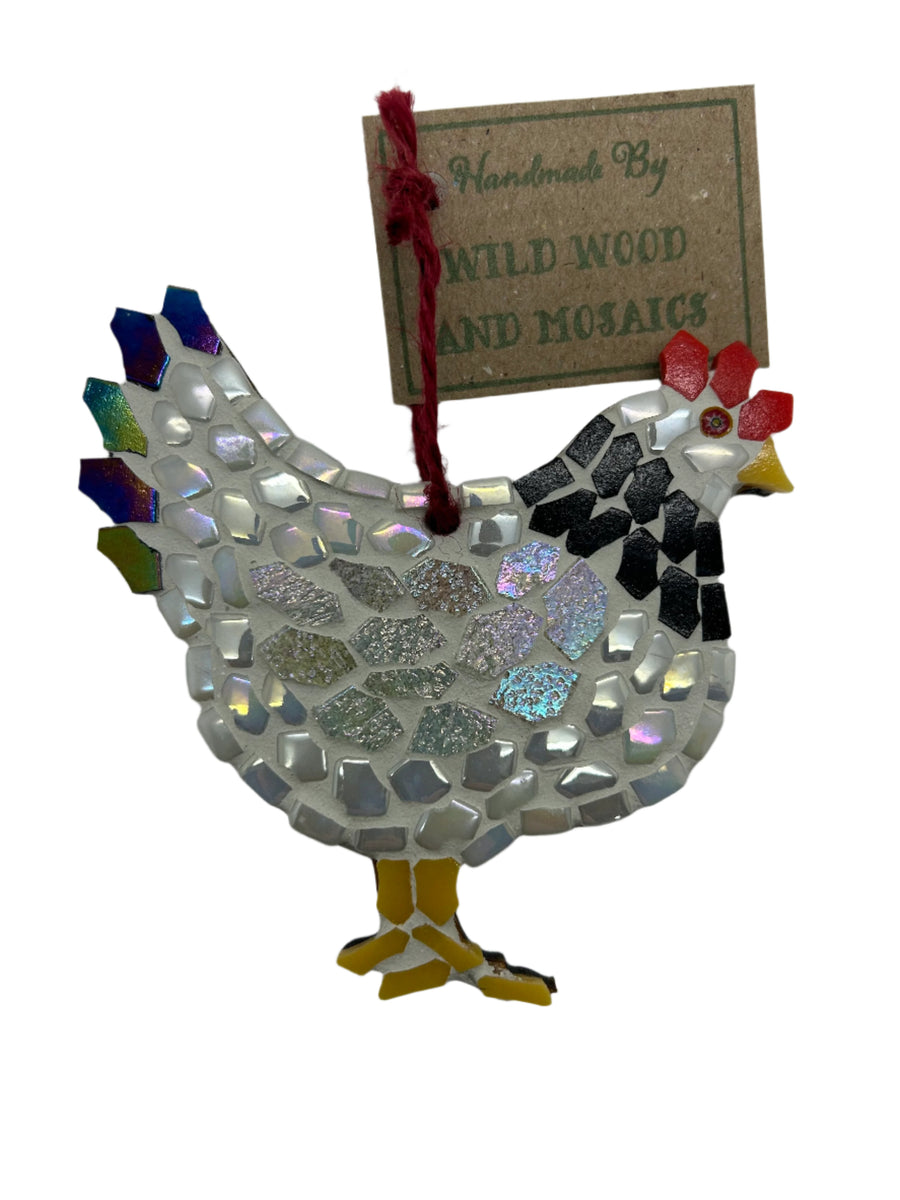 Jane Bolton mosaic hen (JB) – The Made in Stroud Shop