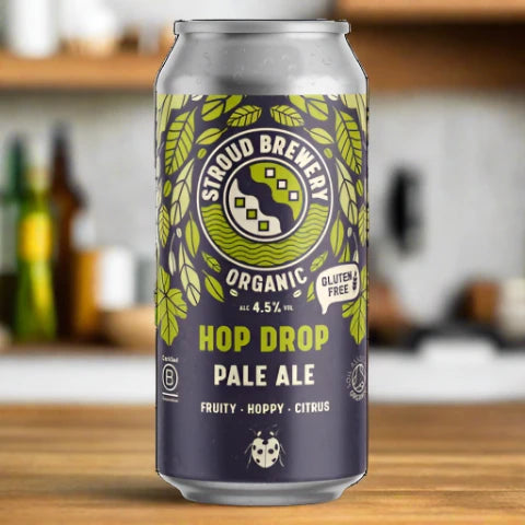 Stroud Brewery Hop Drop pale ale 4.5% ABV 440ml can – The Made in ...