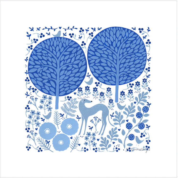 Sian Summerhayes “Night walk“ art print – The Made in Stroud Shop