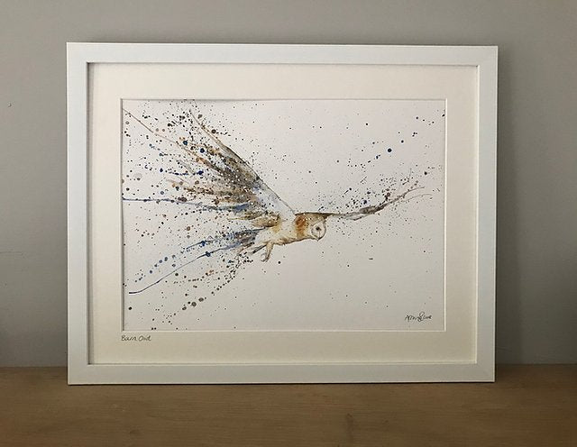 Amy Primarolo Art Barn owl limited edition print 12/100 A3 (AMY) – The ...